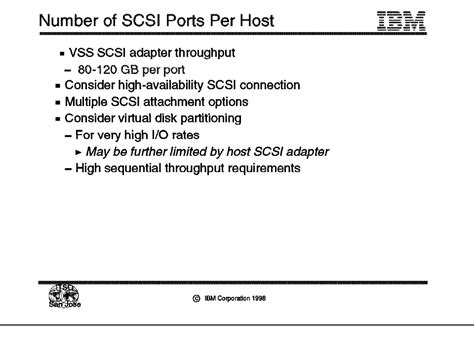 Number Of Scsi Ports Per Host Ibm Versatile Storage Server [book]