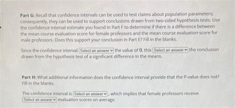solved are male professors and female professors rated
