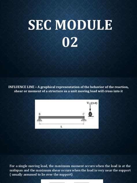 Sec Module 02 Pdf Beam Structure Bending