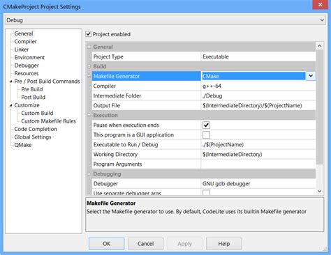 Codelite Ide Main Thecmakeplugin