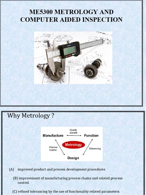 Metrology 1 Pdf Observational Error Metrology