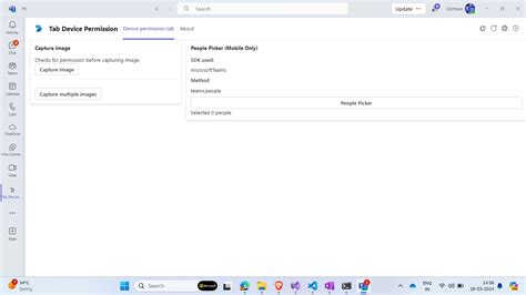 Tab Device Permission Code Samples Microsoft Learn