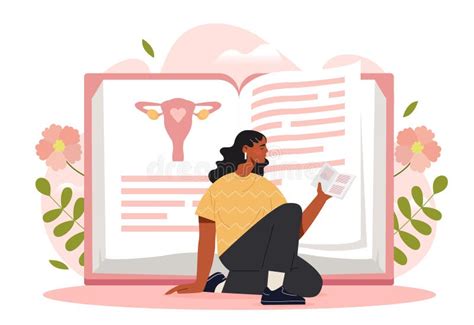 Concept Of Health Education And Female Reproductive System Woman