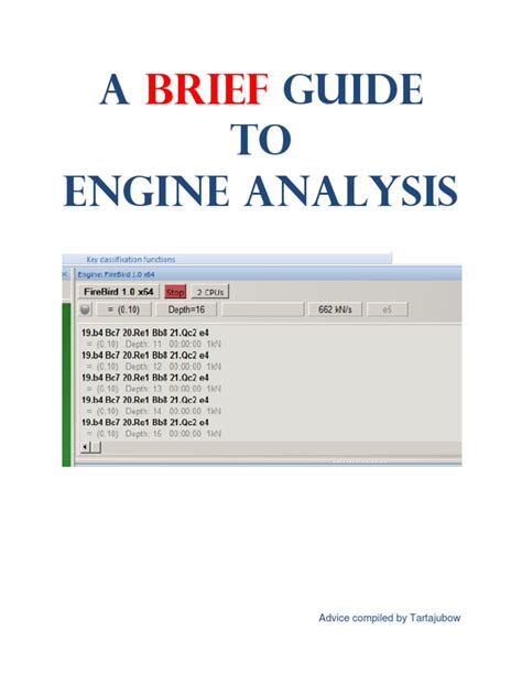 Engine Analysis Advice Pdf Chess Openings Games Of Mental Skill