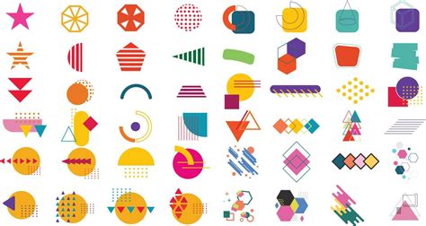 vector geometric shapes 21258796 vector art at vecteezy