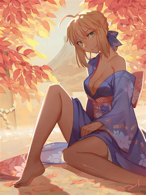 Artoria Pendragon And Saber Fate And 1 More Drawn By Bianyuanqishi