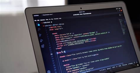Close Up Of A Computer Screen With Javascript Code Free Stock Video Footage Royalty Free 4k