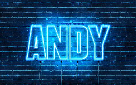 Andy Name Wallpaper