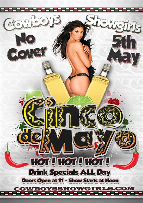 Cinco De Mayo Party Cowboys Showgirls