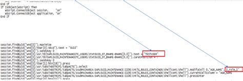 Vb Scriptsap Gui Script For Mass Role Assignment Sap Community