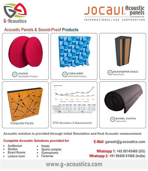 G Acoustics Singapore India Uae On Linkedin Echo Soundproof