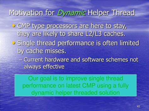 Ppt Static And Dynamic Helper Thread Prefetching Powerpoint