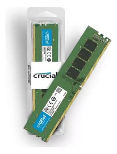 Memória Para Computador Pc 8gb Crucial Ddr4 2666mhz Cl19 Parcelamento Sem Juros