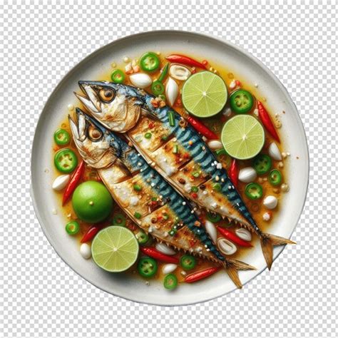 Premium Psd Exquisite Isolated Fish Plate Perfect