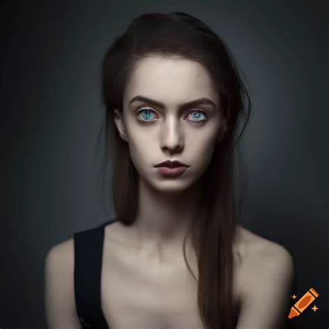 Hyper Realistic Portrait Of An Androgynous Woman On Craiyon