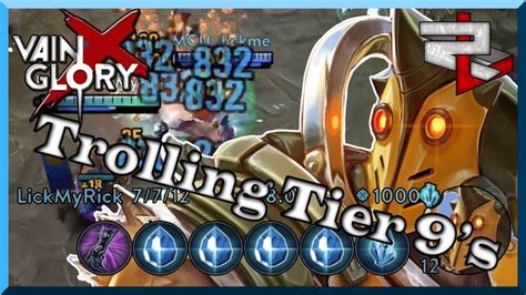 All Shatter Glass Saw Rank Vainglory 5v5 Youtube