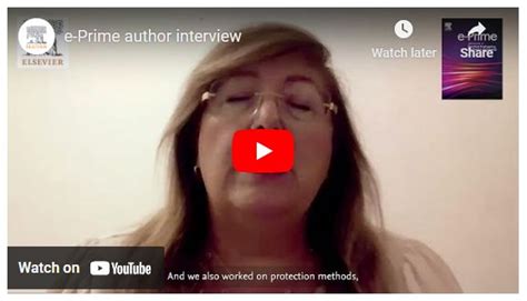 E Prime Advances In Electrical Engineering Electronics And Energy