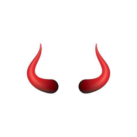 Premium Vector Devil Horn Vector Icon Design