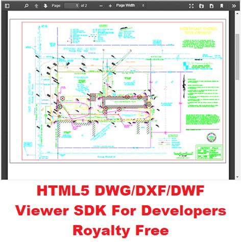 HTML DWG Viewer SDK Is A Royalty Free Web CAD SDK For Developers HTML DWG Viewer SDK Is A