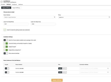 how to deploy the chamilo mariadb database for high availability severalnines