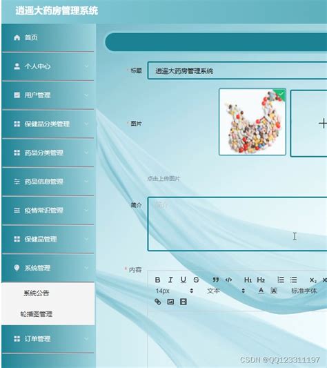 Java毕业设计基于springbootvue的药房管理系统医院药房管理系统的功能模型csdn Csdn博客