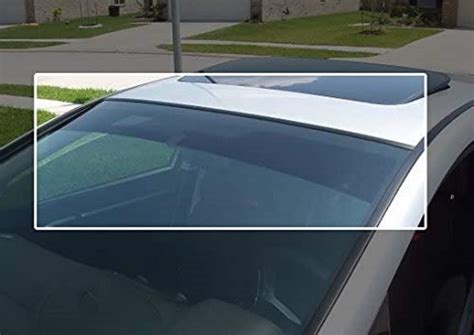 Windshield Visor Tint
