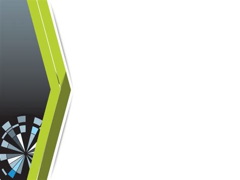 Dart Board Powerpoint Templates Black Blue Objects Sports Backgrounds