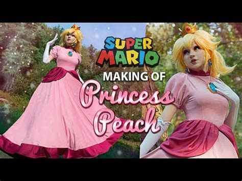 Making Of Princess Peach Cosplay Super Mario Bros Youtube