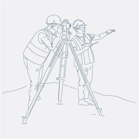 Premium Vector Topograhy Workers