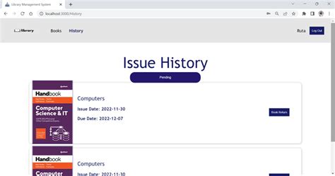 GitHub Ruta MERN Library Management System