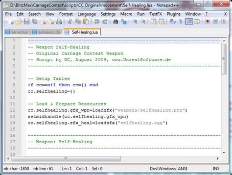 Unreal Softwares Carnage Contest