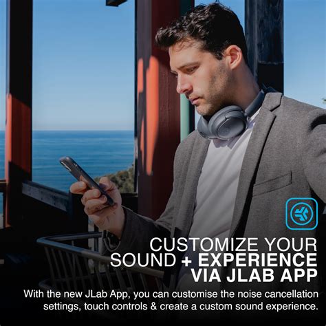Jlab Jbuds Lux Anc Smart Active Noise Cancelling Headphones Over Ear Wireless Headphones With