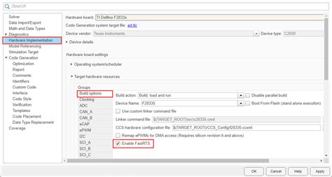 Enhance Code Execution Speed In Ti C2000 Simulink Applications Matlab