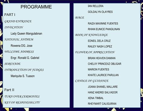 Js Prom Programme Docx