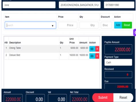 point of sale in laravel upwork
