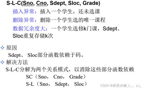 【数据库复习】第六章 关系数据理论 1 数据库关系模型五元组 csdn博客