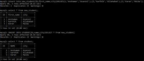 Sql Insert Multiple Values