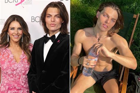 Elizabeth Hurley Has Most ‘mom Reaction To Son Damians Shirtless