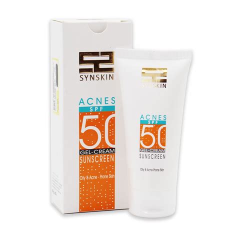 کرم ژل ضد آفتاب اکنس Spf50 ساین اسکین پوست مستعد جوش 50 میلی لیتر