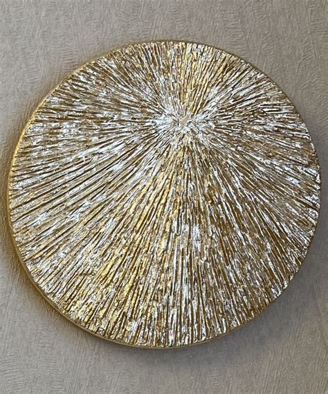 Интерьерная круглая картина с поталью в интернет магазине на Ярмарке Мастеров Картины Санкт