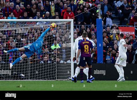 Camp Nou Barcelona Spain 28th Oct 2018 La Liga Football Barcelona