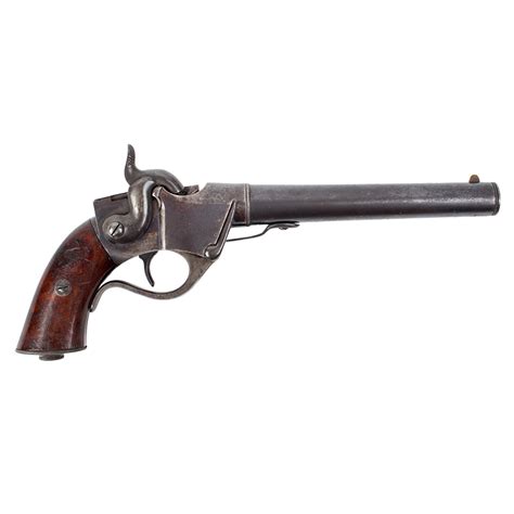Sharps 2nd Type Single Shot Pistol Model 1854 Breech Loading 36 Caliber