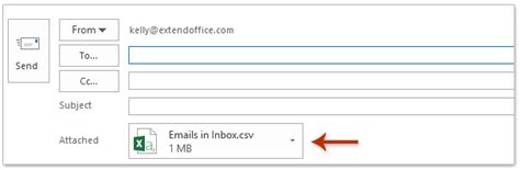 How To Attach Recent Documents Items In An Email In Outlook