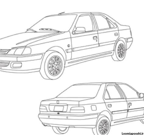 عکس ماشین مسابقه برای نقاشی