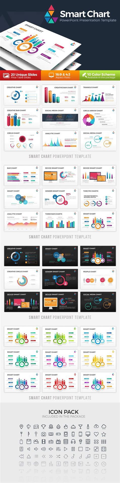 Smart Chart Infographic Powerpoint Infographic Powerpoint Chart Infographic Infographic