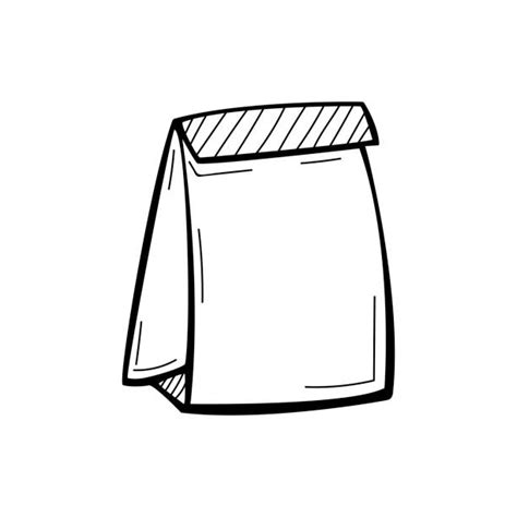 340 Paper Lunch Bag Stock Illustrations Royalty Free Vector Graphics