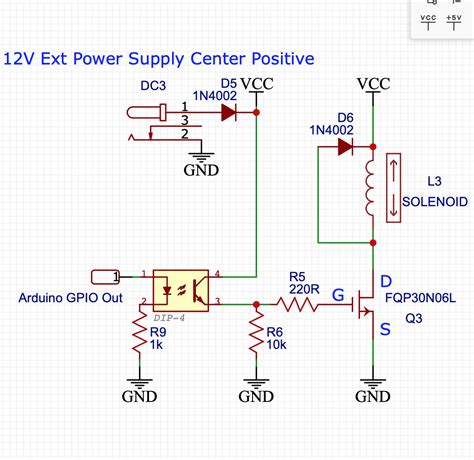 Driving 4 Solenoid With Arduino Mosfet Circuit General Electronics Arduino Forum