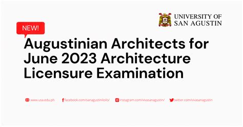 New Augustinian Architects For June 2023 Architecture Licensure