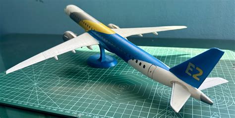 Stl File Embraer E195 E2 Scale Model 🪶 ・3d Printable Design To Download・cults