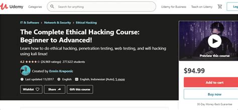 Top 10 Best Ethical Hacking Courses For Beginners Online